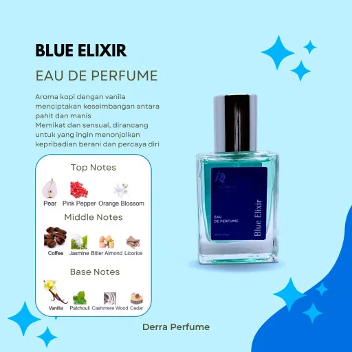 Blue Elixir 30ml by Derra Perfume | Eau De Perfume